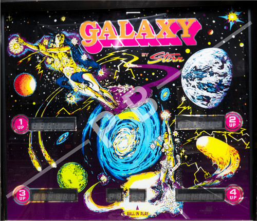Galaxy 1980 Stern | Pinball Backglass