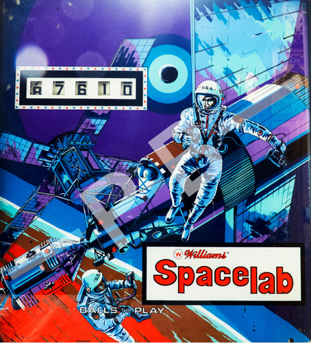 Spacelab 1974 Williams Backglass | Pinball Backglass