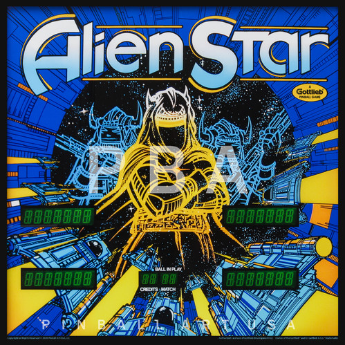 Alien Star Jigsaw Puzzle | Pinball Art USA