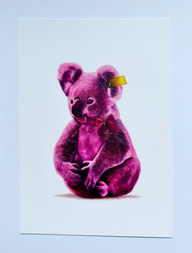The Real Thing? Koala Bear - Print | louisemcnaught