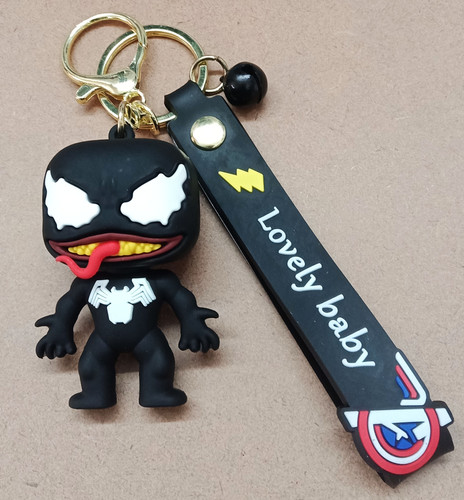 Venom Chibi 3D Figure Keychain | Kolkata Komics