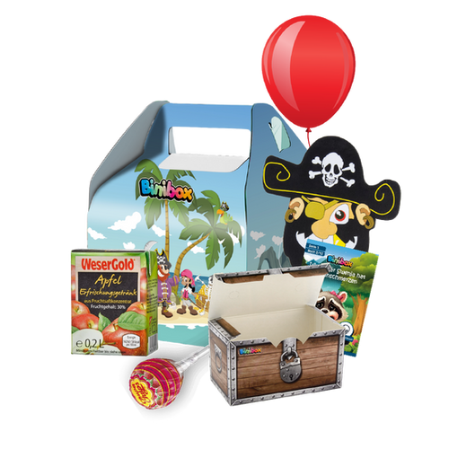 Binibox | Kindermenübox | Piraten-Box | Binibox