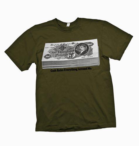 BANK OF ZAMUNDA - ARMY - Tee | hillmanbookstore