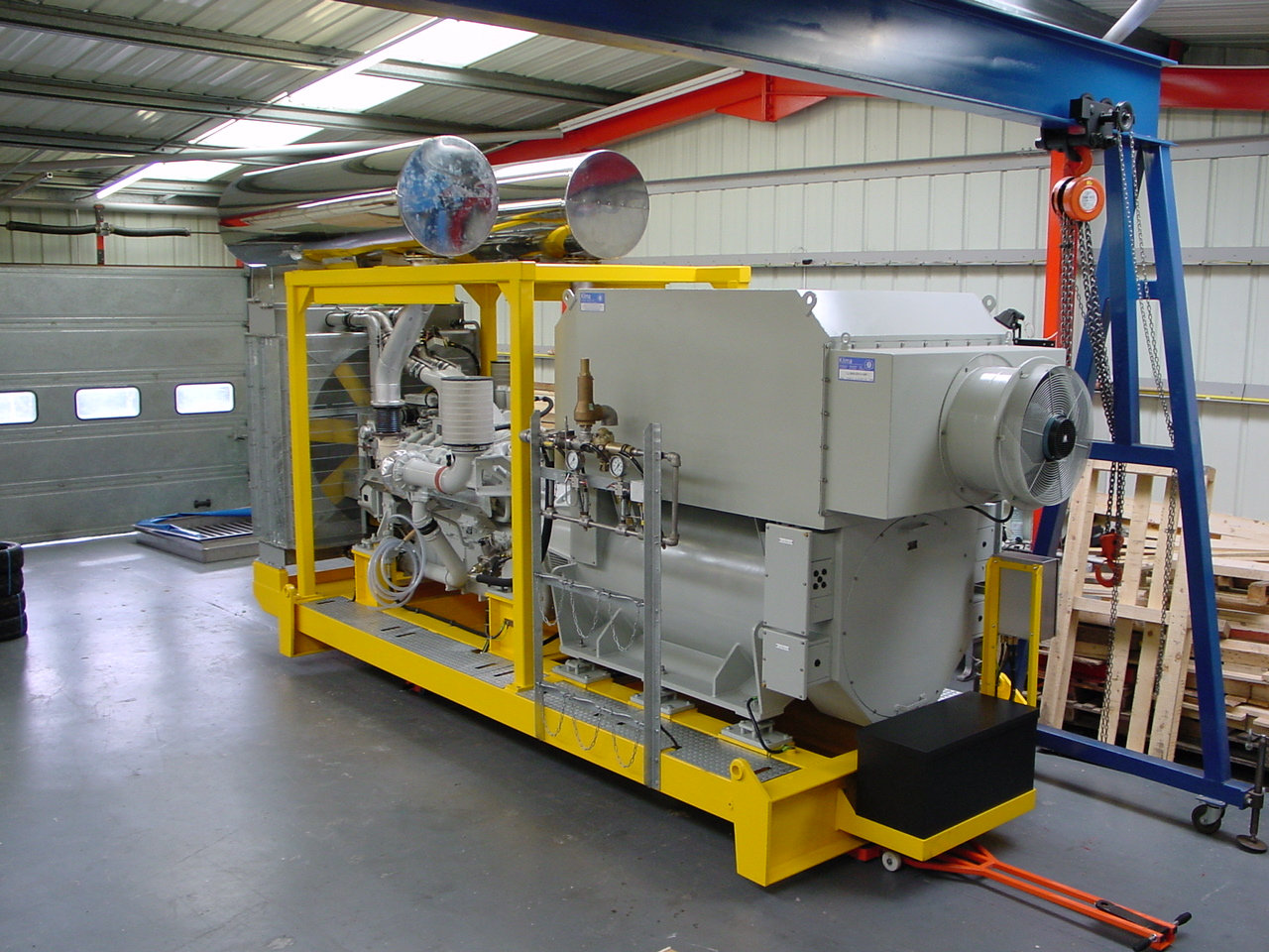 Offshore Emergency Diesel Generator Package, 8