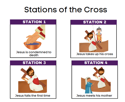 Stations of the Cross Game | Familia's Catechesis