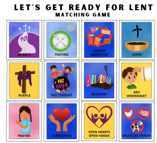 Let's Get Ready for Lent Game | Familia's Catechesis