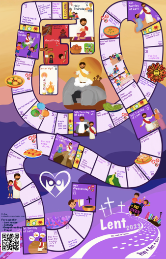 Lent Calendar 2023 | Familia's Catechesis