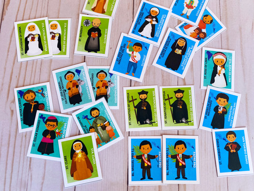 Memory Game Saints Edition | Familia's Catechesis