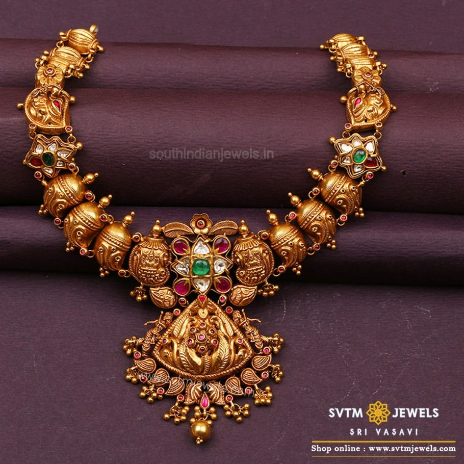 Top 9 Trending Gold Necklace Designs | South Indian Jewels