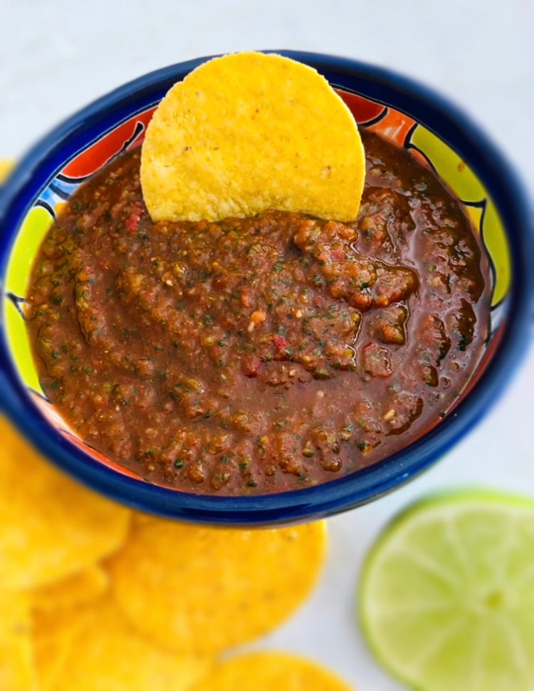 smoked cactus salsa • the sauce circle