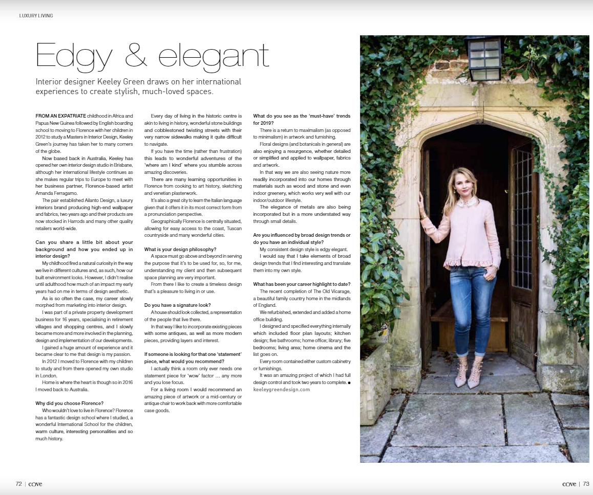 Media | Keeley Green Interior Design | Brisbane