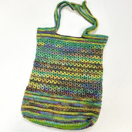 Wooden Spools Crochet Market Bag | Yarn Crawl