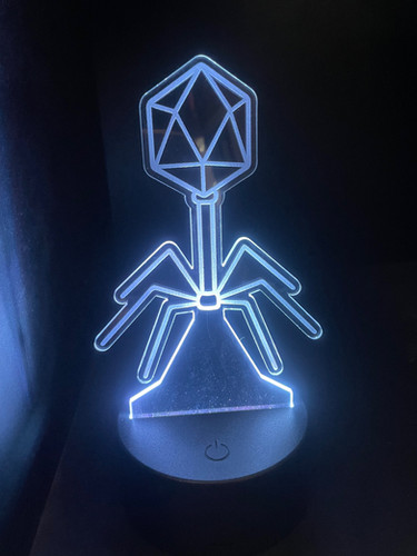 Lámpara Led Virus T4 | La Tienda Científica