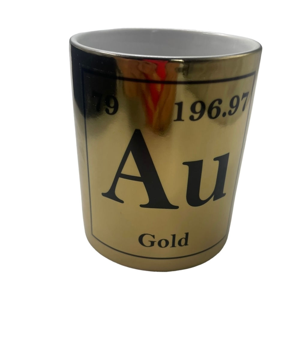 Taza elemento Au Oro | La Tienda Científica