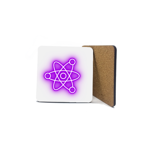 Posavaso de átomo morado | La Tienda Científica