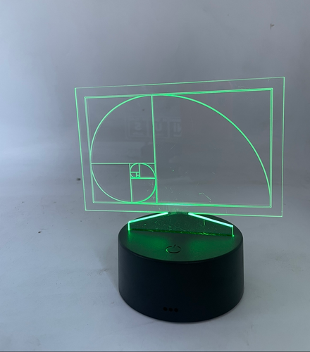 Lámpara Led Fibonacci | La Tienda Científica