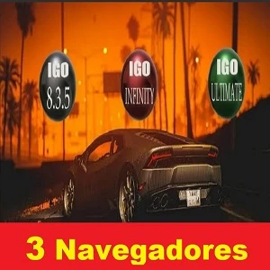 Atualização gps 2025 pacote Igo8+Infinity+Ultimate (7") | Apgsystem.com.br