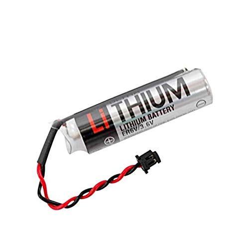 Toshiba er6v/3.6v black 2 pin connector | findmybatteries.com