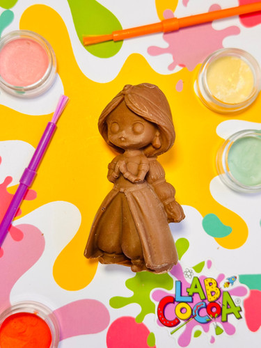 Lab Cocoa Chocolate Princess Jasmine | DIY Chocolate Princess | Edible ...