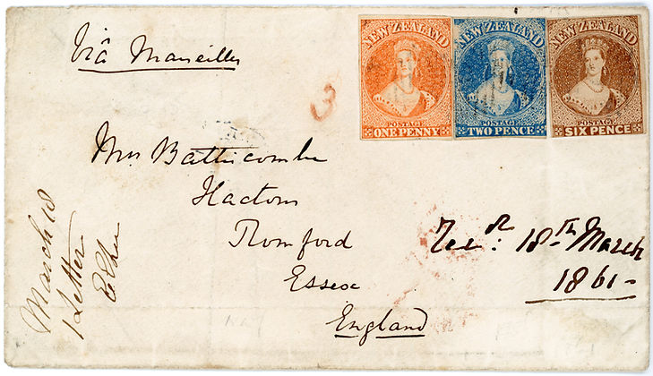 Richardson Prints on White Paper | A New Zealand Stamp