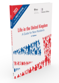 Official Guide for New Residents book | Life In The UK Test