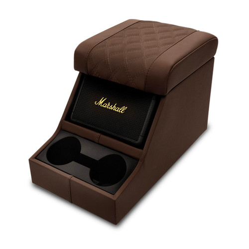 Cubby Box Marshall for Land Rover Defender - Diamond-Stitched Lid ...