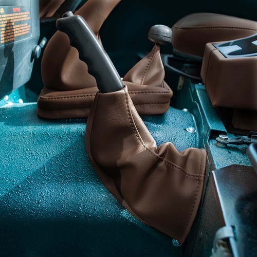 Land Rover Defender Handbrake Cover - Chocolate | QDP Motors