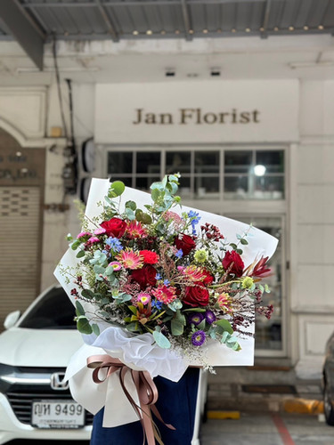 BQT-M-045 Mix Flower Bouquet | Jan Florist Flower Shop
