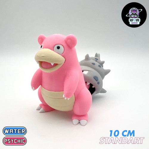 #0080 Slowbro Pokemon Figürü | Neptune Oyuncak