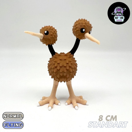 #0084 Doduo Pokemon Figürü | Neptune Oyuncak