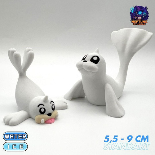 #0086 Seel, Dewgong Pokemon Gelişim Seti | Neptune Oyuncak