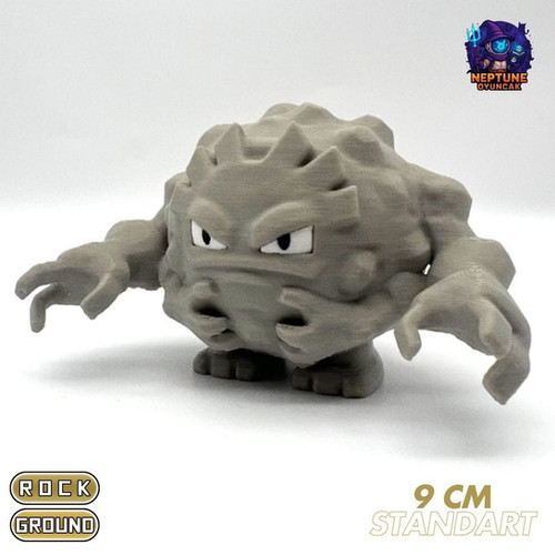 #0075 Graveler Pokemon Figürü | Neptune Oyuncak