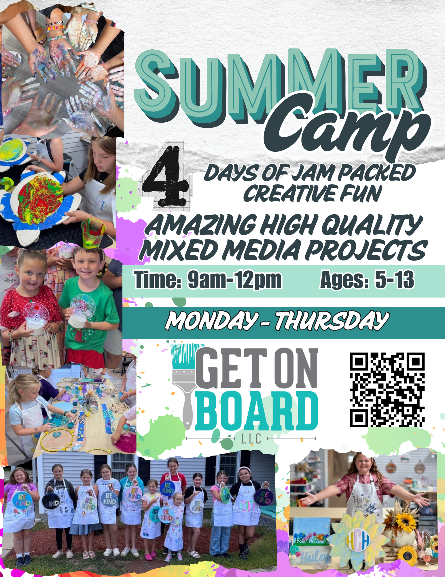 Summer Camp Week 2 July 13 July16 Theme Hawaiian Get On Board