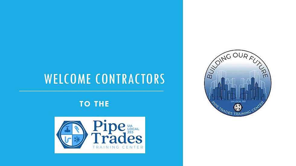 Building Our Future | Pipe Trades Training Center