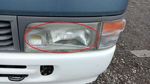 Left Headlight Toyota Coaster 1995 HDB51 | hy2japan