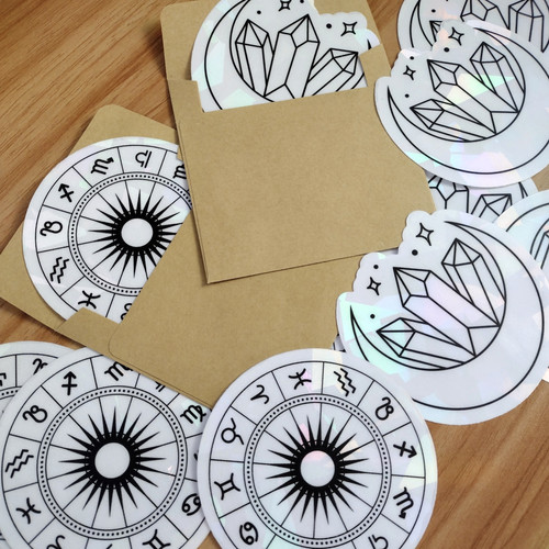 Prism Sun Catcher Window Sticker | Zodiac Spokane