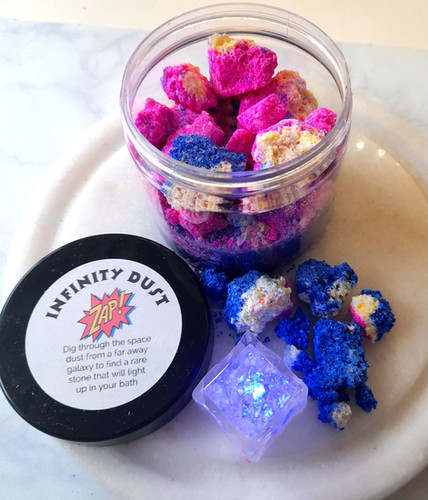 Infinity Dust with Light Cube | Boddle Bath