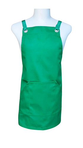 Full bib Apron -Cross Back Webbing | Tailor Nina Aprons