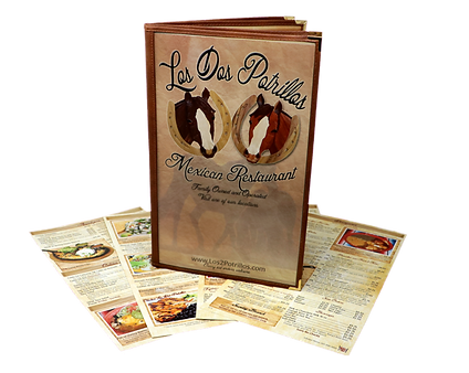 Menu Samples | Bolder Menus