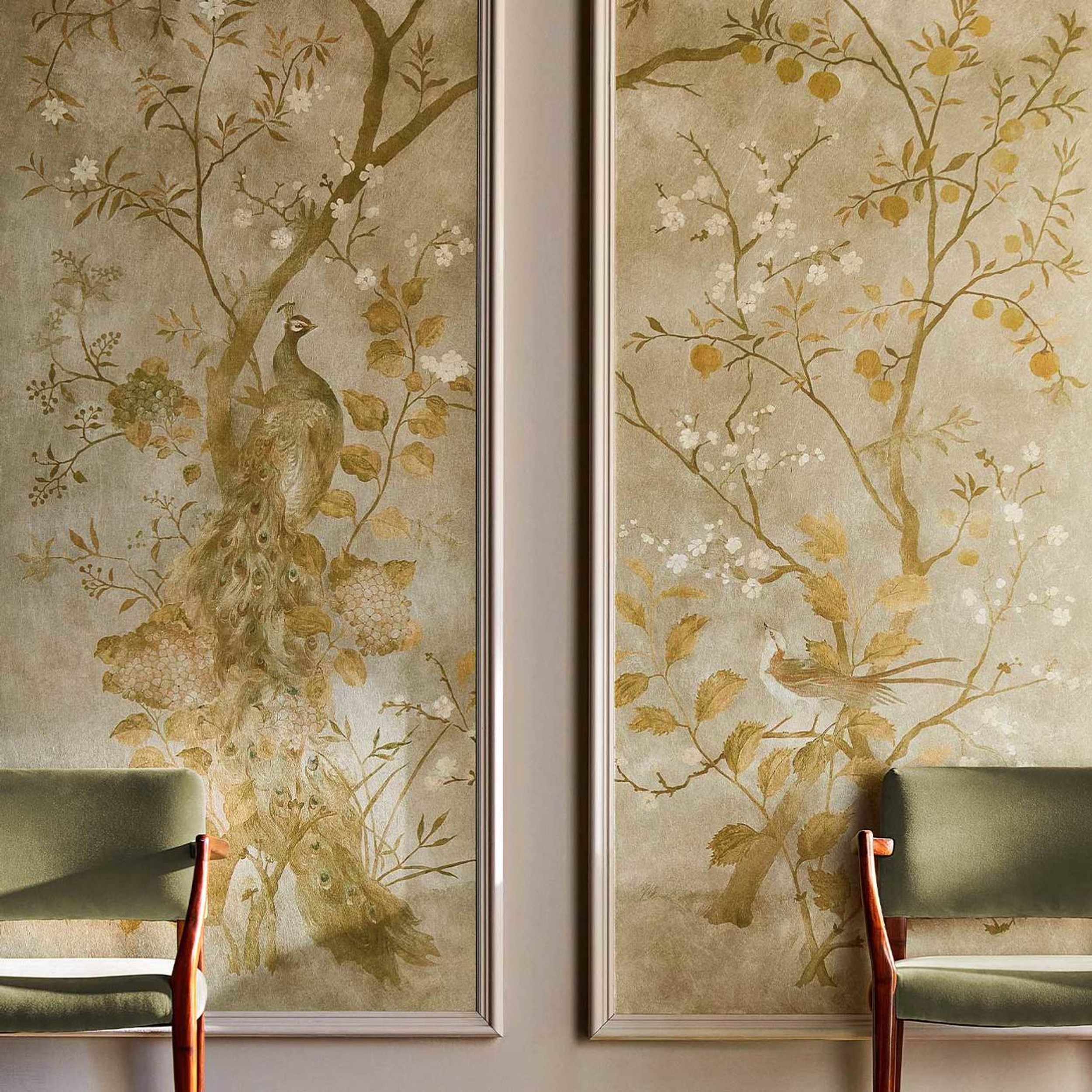 Zoffany ROTHERBY Mural Old Gold 312661 Wallpaper | PURE PAINT & WALLPAPER