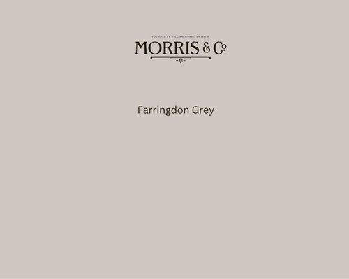 Morris & Co. Farringdon Grey | Pure Paint