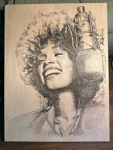 Whitney Houston | Jayce Hall Art