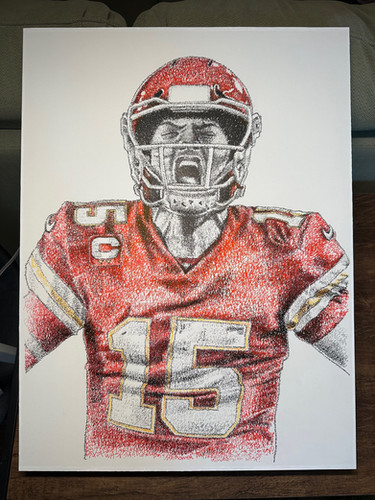 Patrick Mahomes | Jayce Hall Art