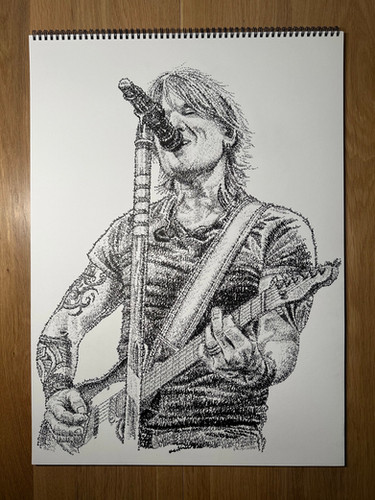 Keith Urban | Jayce Hall Art