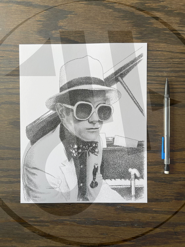 Sir Elton John | Jayce Hall Art