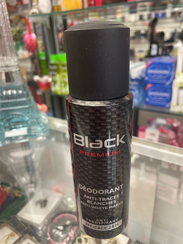 Bourjois Masculin Black Premium Deodorant Spray | Barbara's Perfumes