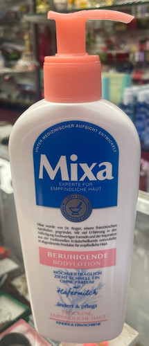 Mixa body lotion lightly perfumed pink | Barbara's Perfumes