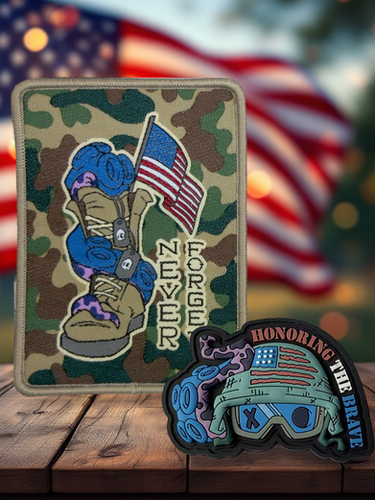 Inky’s Memorial Day Tribute Patch Set | Inky EDC