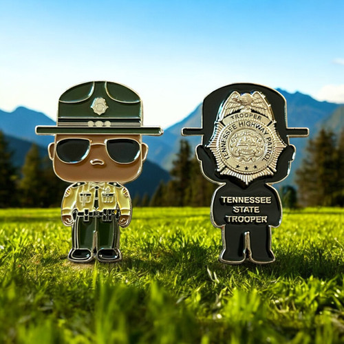 Tennessee Highway Patrol Mini Trooper Funko Pop Challenge Coin V2 ...