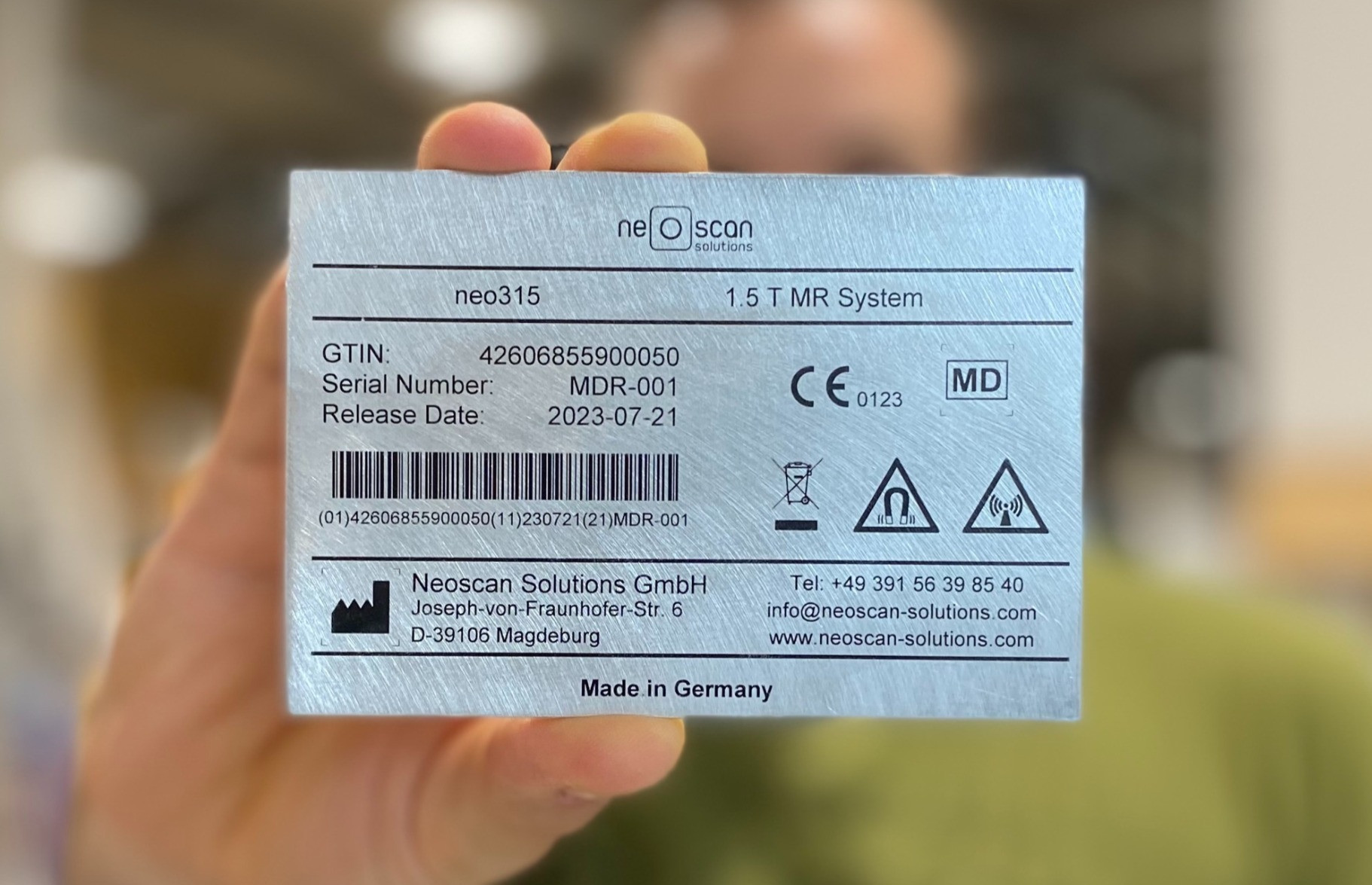 neo315 gets CE Certified | NeoscanSolutions